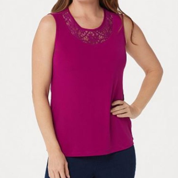 Susan Graver | Tops | Susan Graver Liquid Knit Cardigan And Tank Set | Poshmark